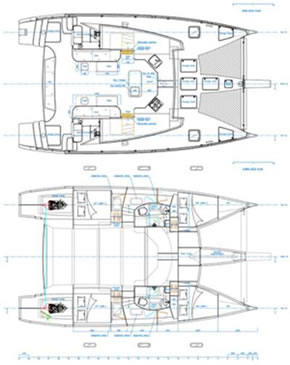 Sailing catamarans