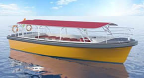 Small passenger boats up to 50 passengers